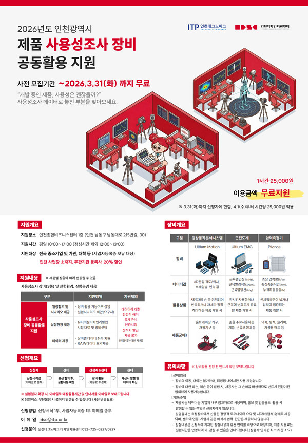 Incheon Technopark Offers Free Shared-use Program For UD Living Lab ...